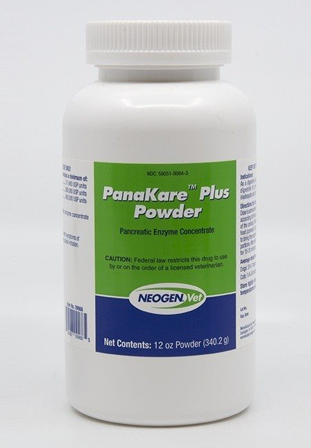 פאנאקר פלוס אבקה (אנזימי לבלב) 340 גרם - PANAKARE PLUS POWDER
